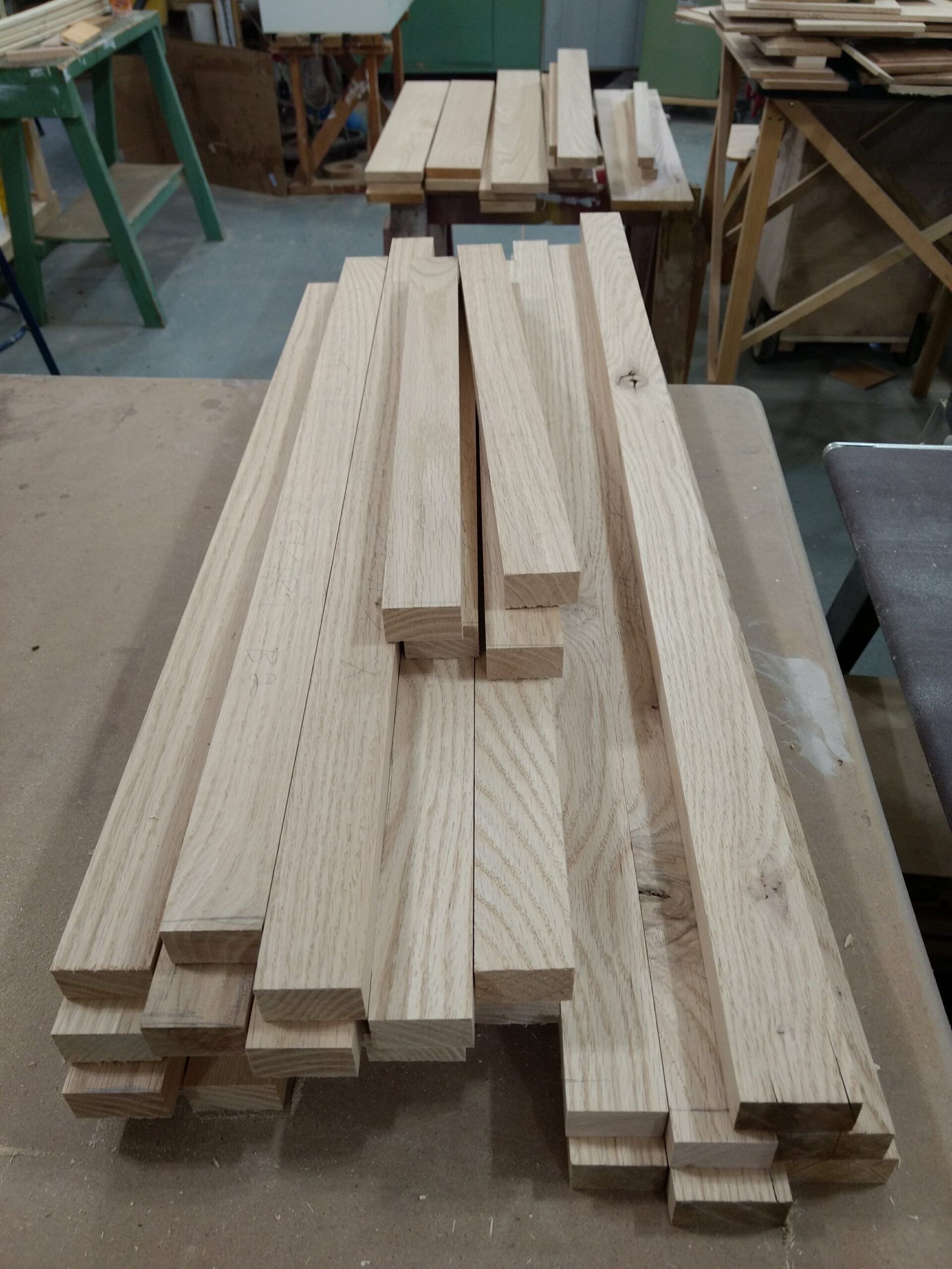 Oak Bench and End Tables – LAKELAND WOOD CRAFTING
